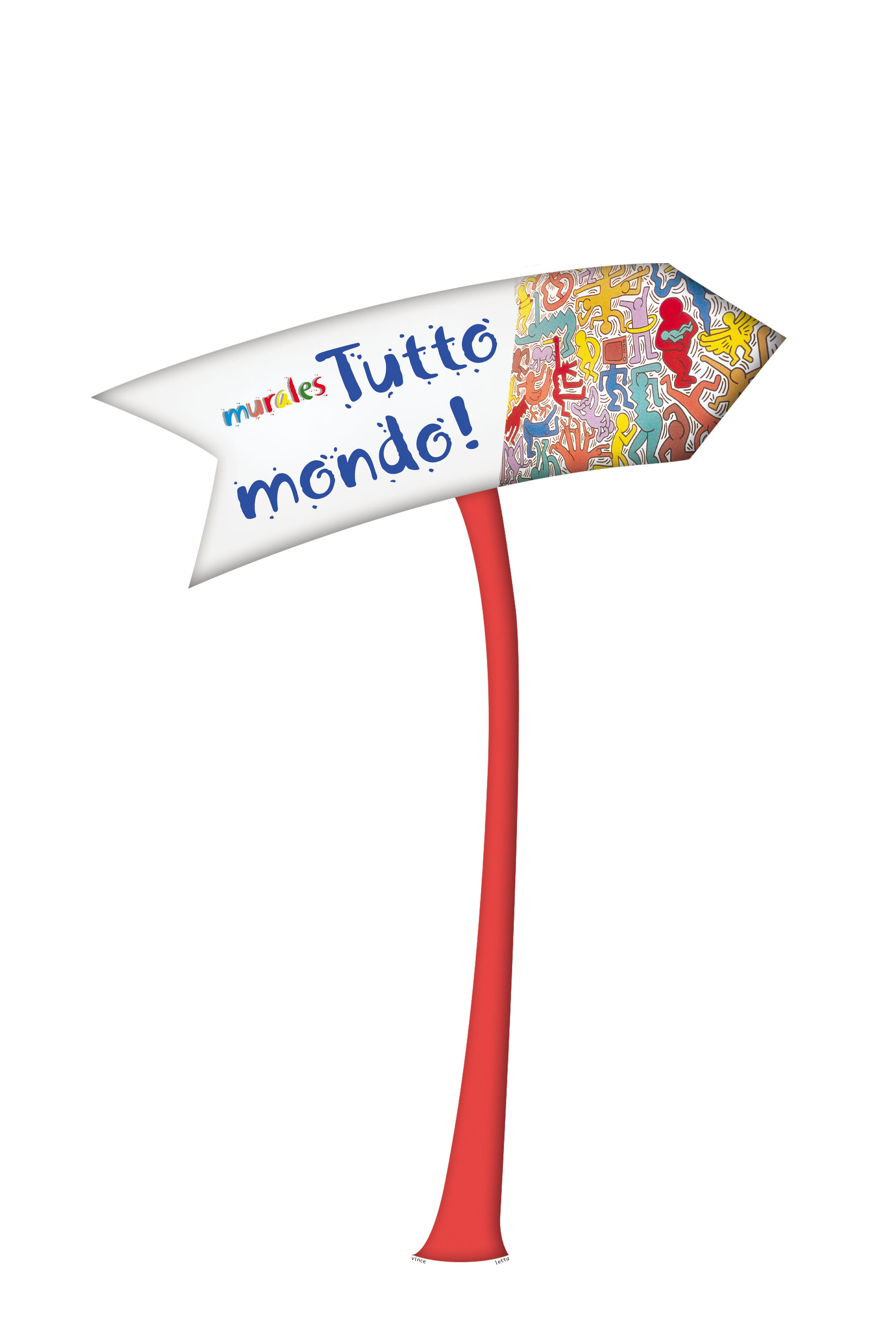 10 - 100 - 1000 cartelli per Haring